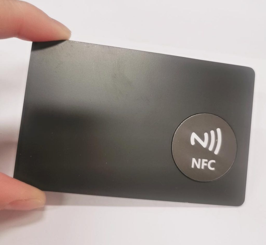 Tarjeta de Presentación Inteligente - NFC & QR Metal - Digitales